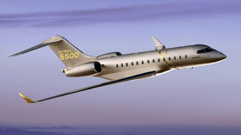 The New Bombardier Global 5500 - South American Jets